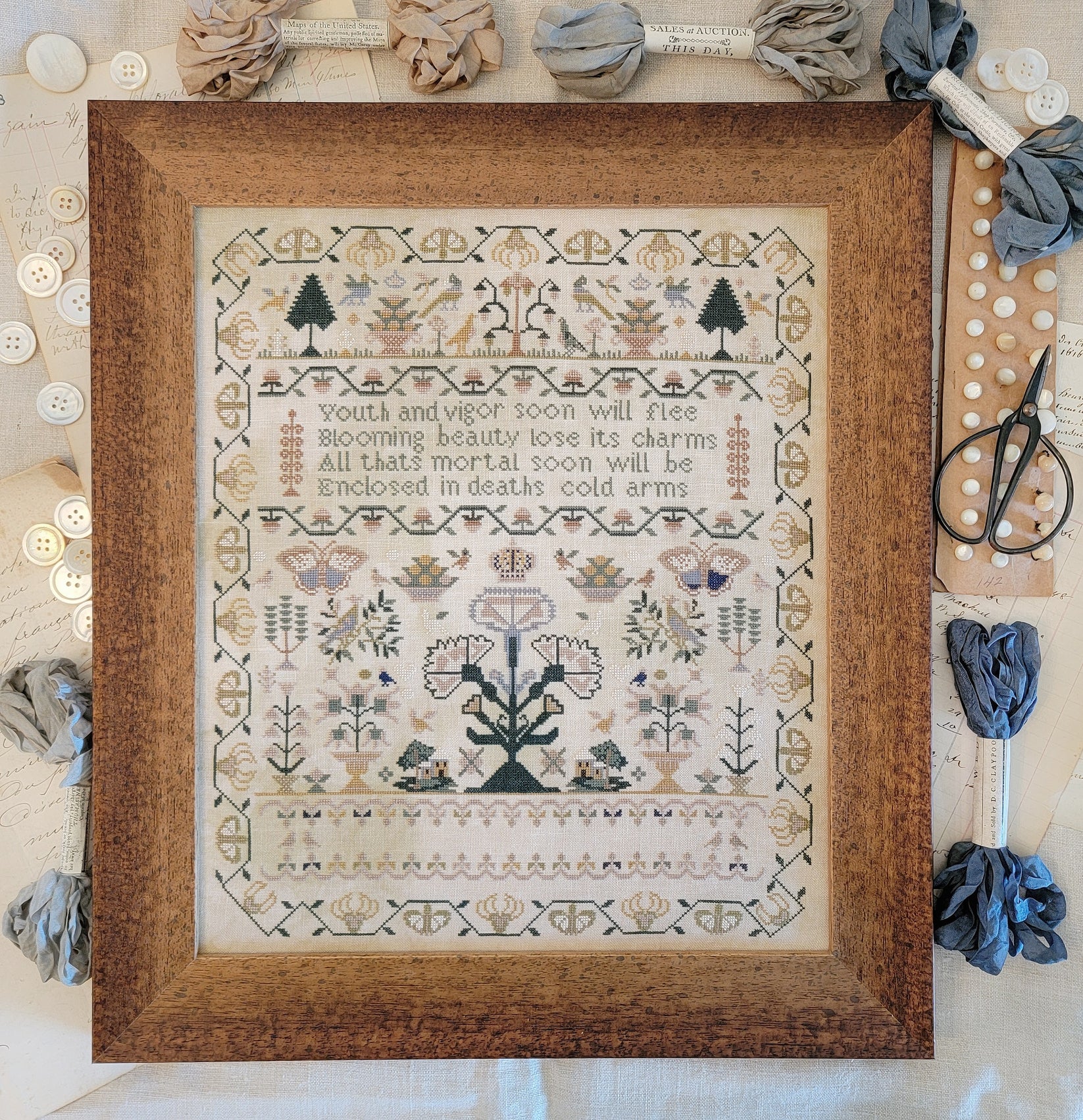 Vanity Sampler PDF – Hello from Liz Mathews